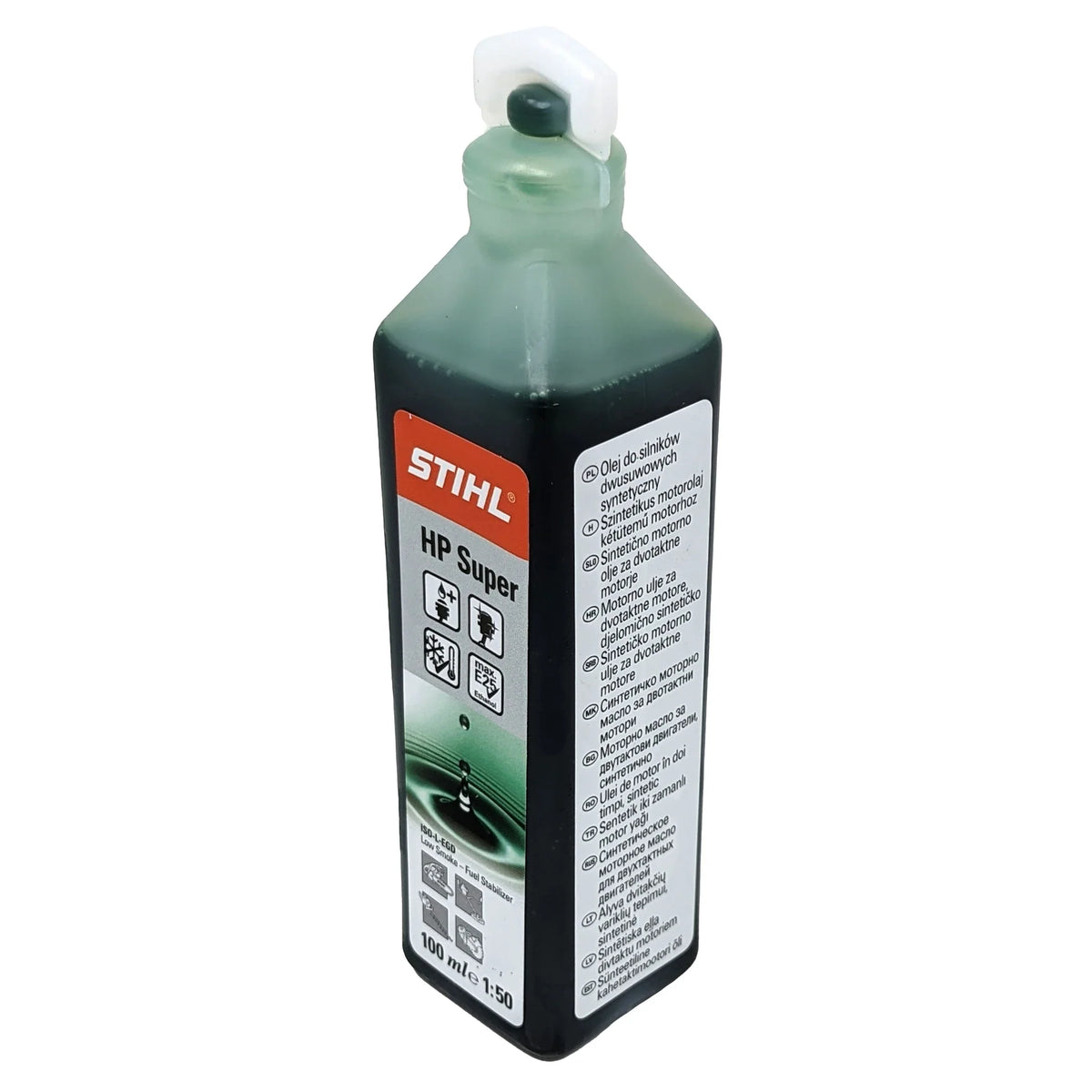 Stihl 100ml Shot SUPER 2 Stroke GREEN – Greenred Spares Ireland