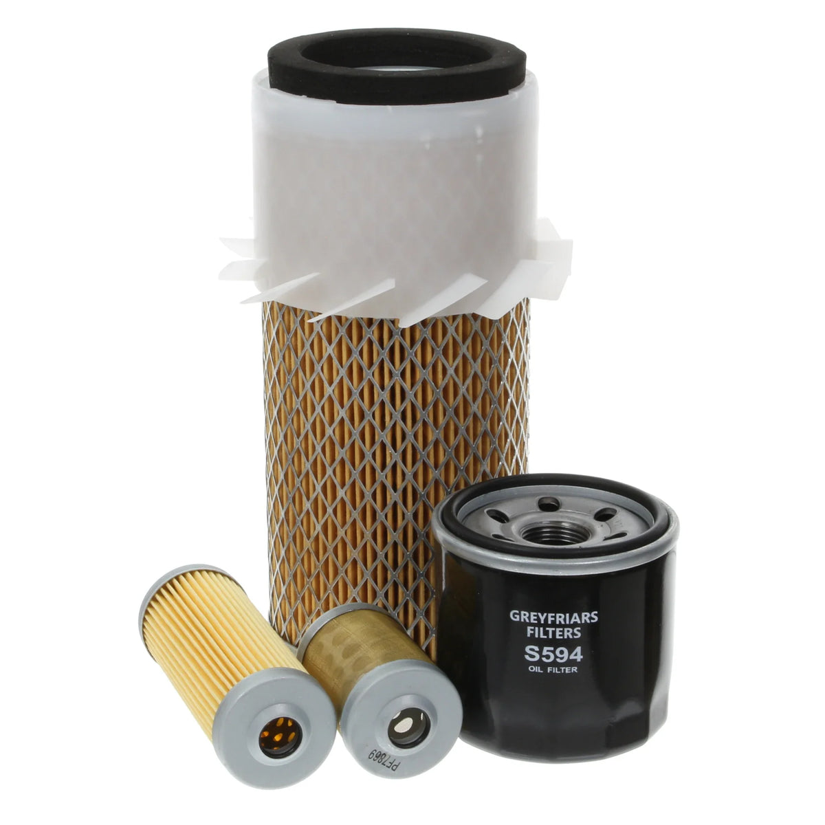 Filter Service Kit for Yanmar VIO 15 Mini Excavator | Engine: Yanmar ...