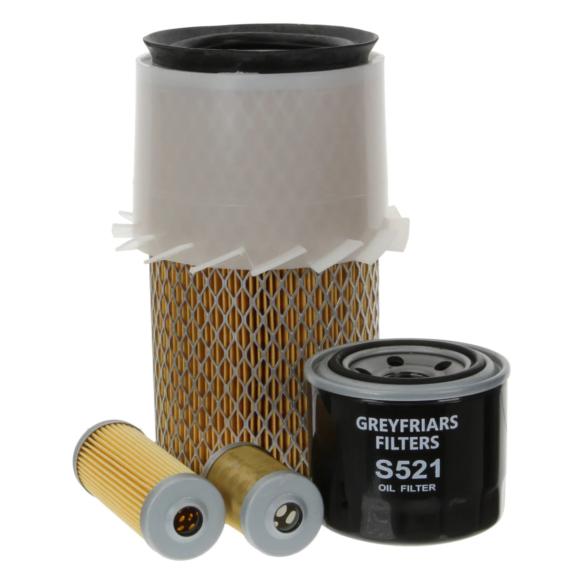 Filter Service Kit for Kobelco SK 30 SR Mini Excavator | Engine: Yanma ...